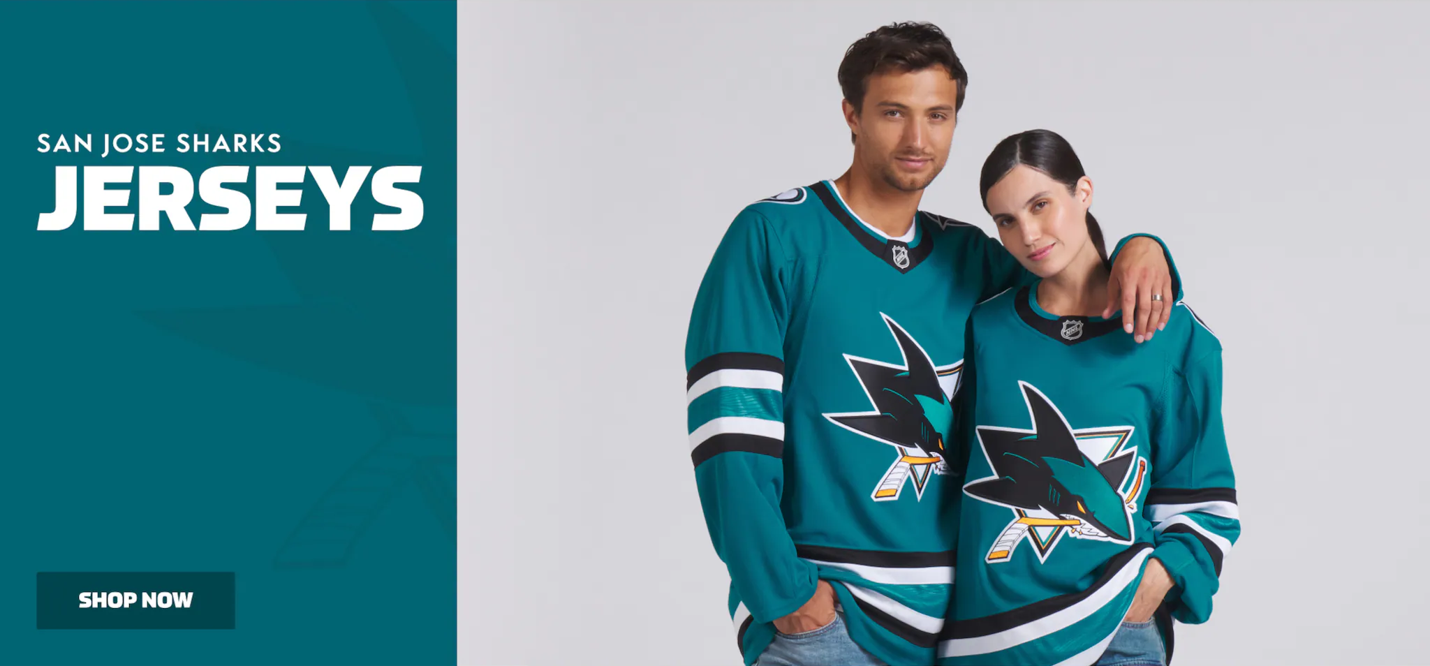 Shop San Jose Sharks Jerseys, Hoodies & T-Shirts Online - Sharks Store